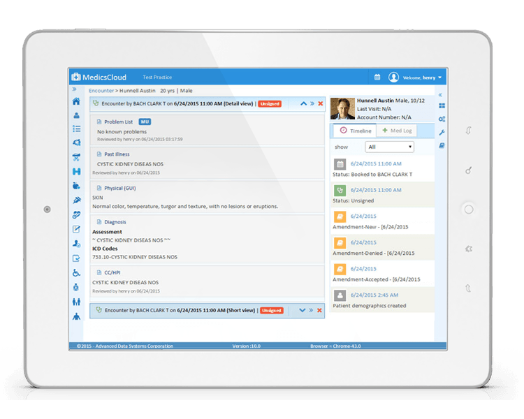 Integrated EHR & Practice Management Software | ADS