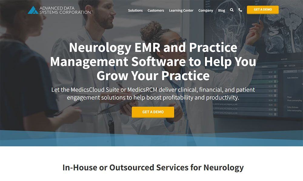 Neurology EMR & Practice Management Software | ADS