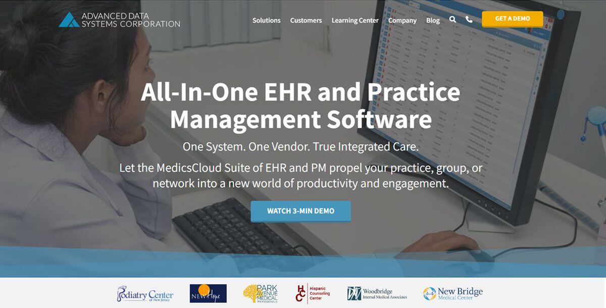 Integrated EHR & Practice Management Software | ADS